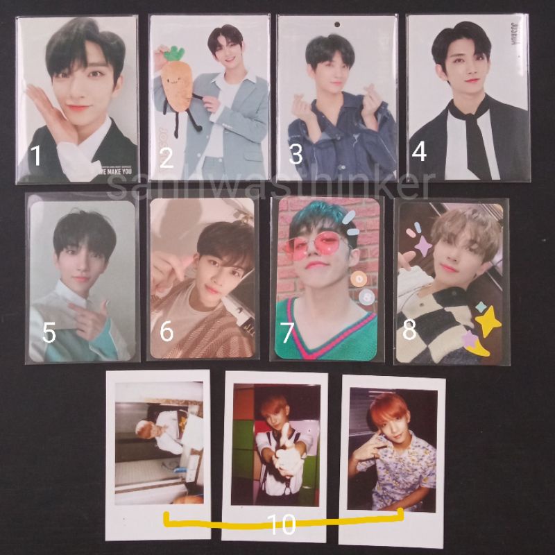 Jual SEVENTEEN Joshua Jeonghan S.Coups Photocard & Trading Card | Shopee Indonesia