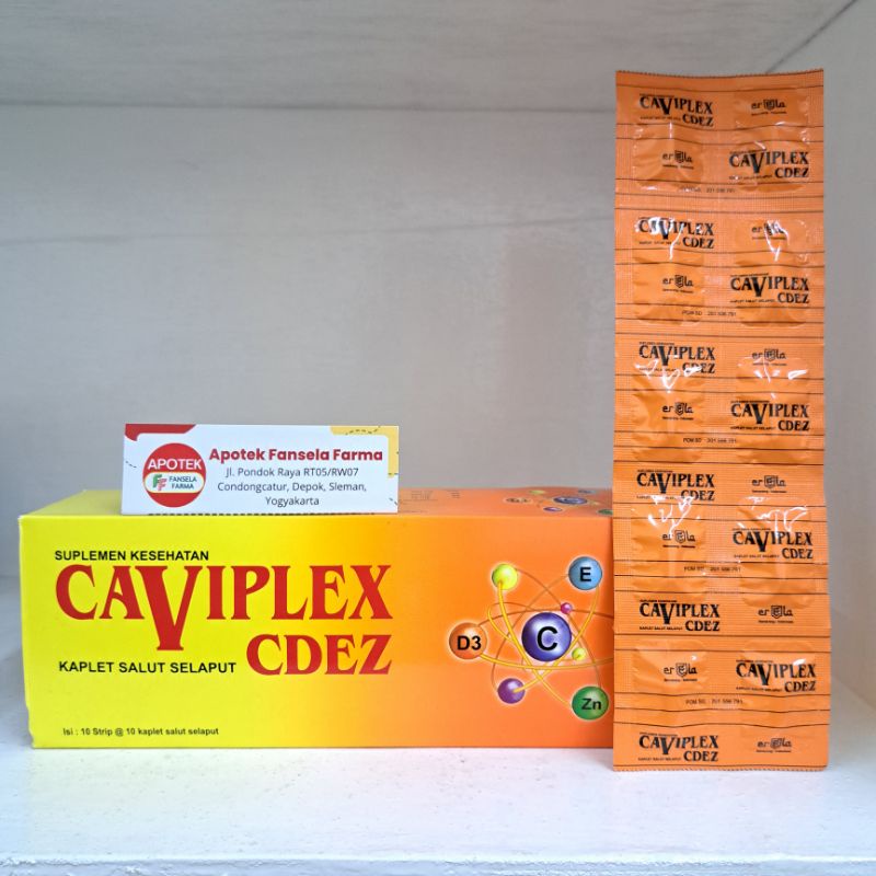 Jual Caviplex Caviplex CDEZ Vitamin menjaga daya tahan tubuh kesehatan ...