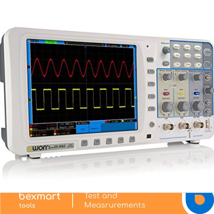Jual OWON SDS6062E / SDS 6062E Digital Smart Storage Oscilloscope 60Mhz | Shopee Indonesia