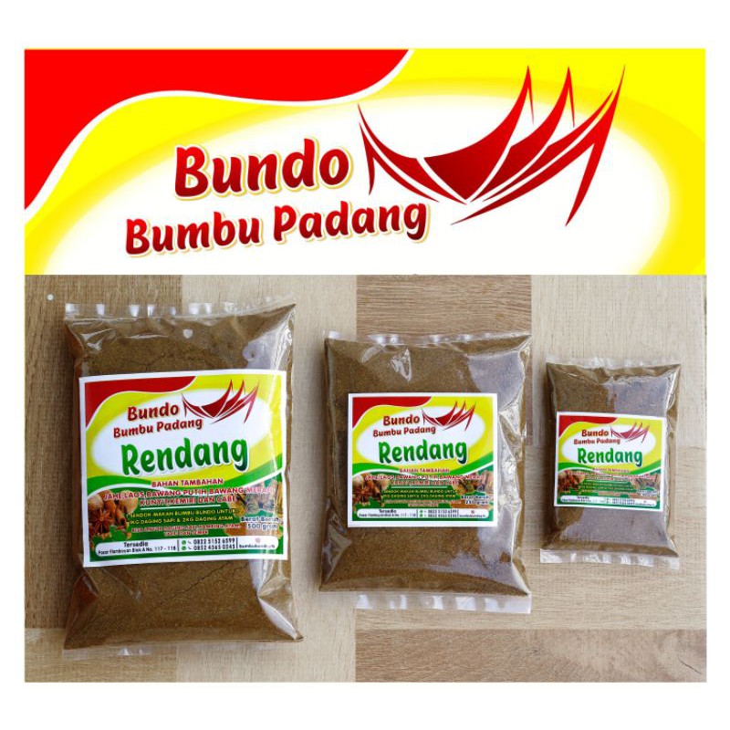 Jual Bumbu Rendang Bubuk | Rempah Rendang Padang | Shopee Indonesia