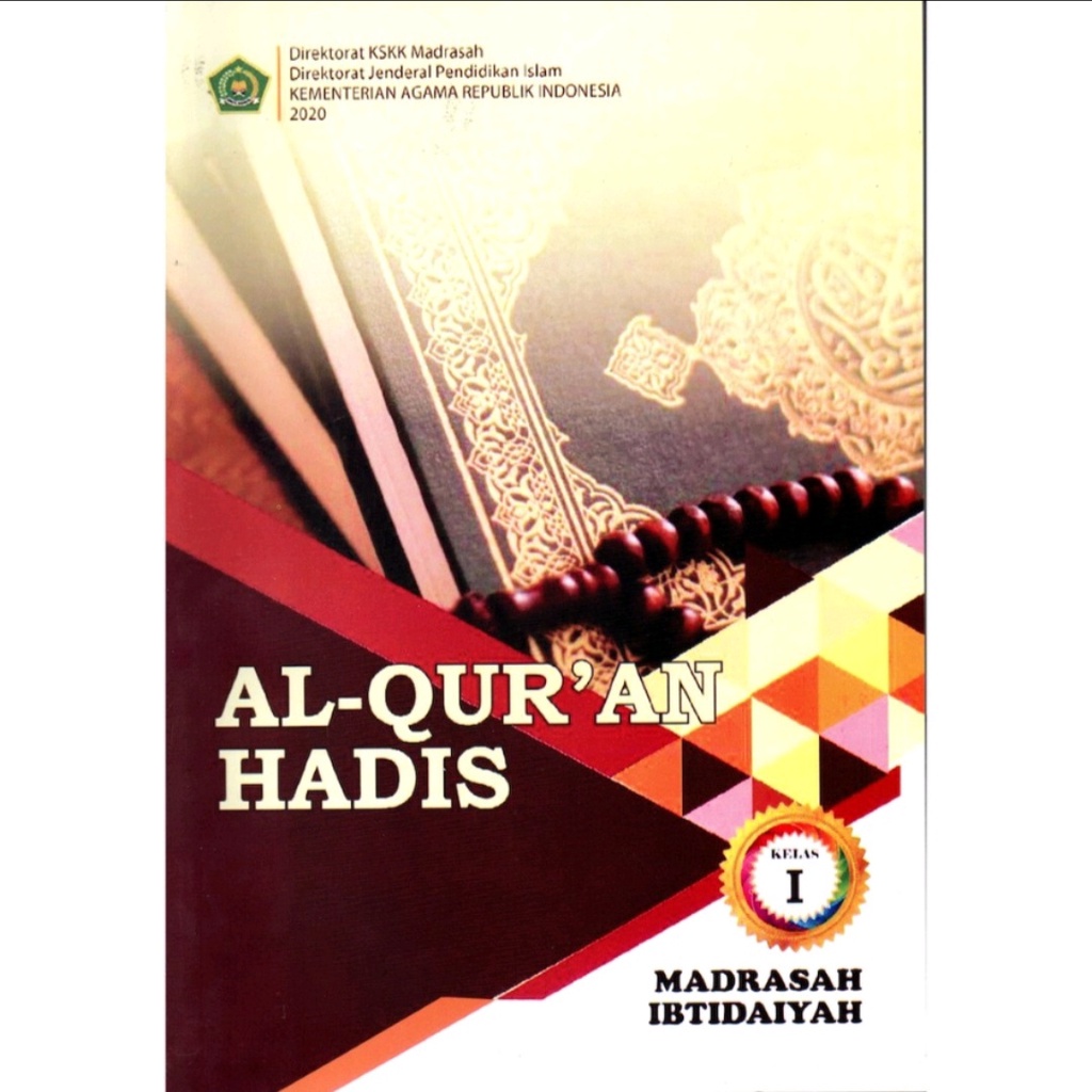 Jual BUKU AL-QUR'AN HADIS KELAS 1 MI, PAI KSKK MADRASAH KEMENAG | Shopee Indonesia