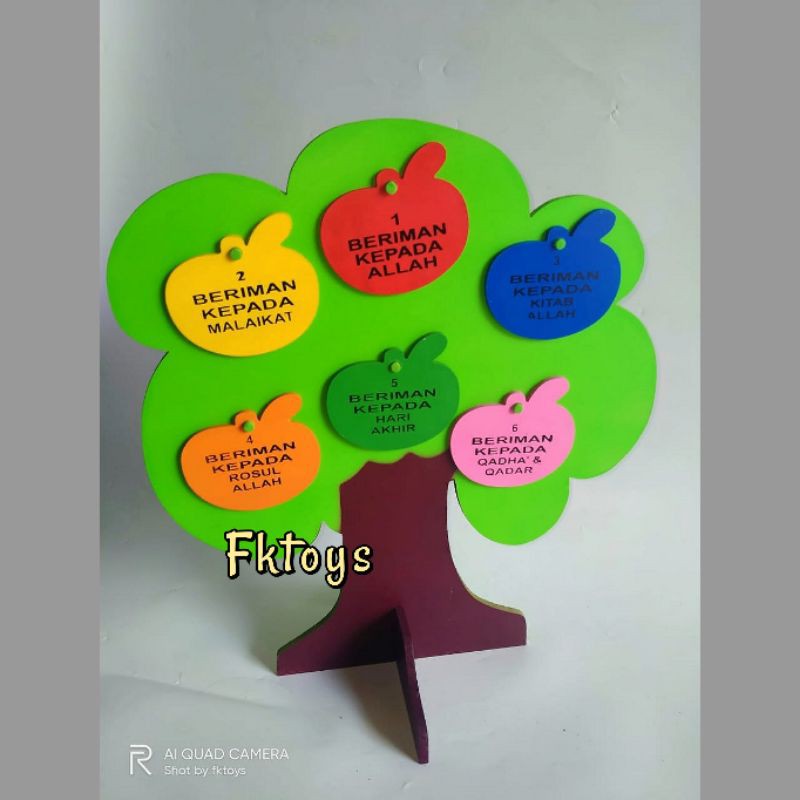 Jual Pohon rukun iman_mainan edukasi | Shopee Indonesia