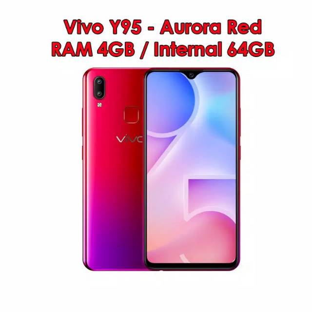 Jual Hp Vivo Y95 Ram 4/64 GB garansi resmi Vivo indonesia | Shopee ...
