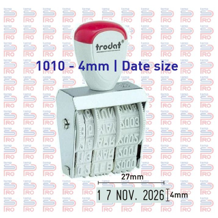 Jual Stempel Tanggal Trodat 1000/1010/1014/1020 | Shopee Indonesia
