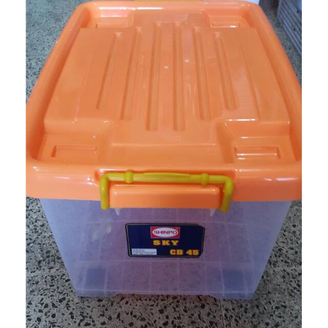 Jual Box Container Shinpo CB45 Sky | Shopee Indonesia