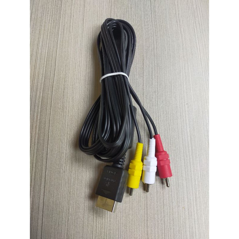 Jual KABEL AV PS1 PS2 PS3 2.5 METER ORIGINAL KABEL RCA PS2 PS3 | Shopee ...
