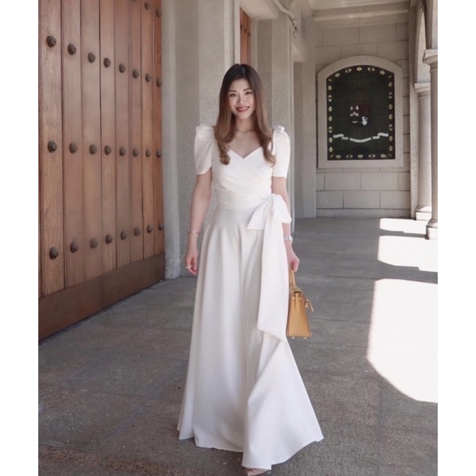 Jual Chiobushop - Meliana Long Dress Party| Bridesmaid Kondangan Pesta ...