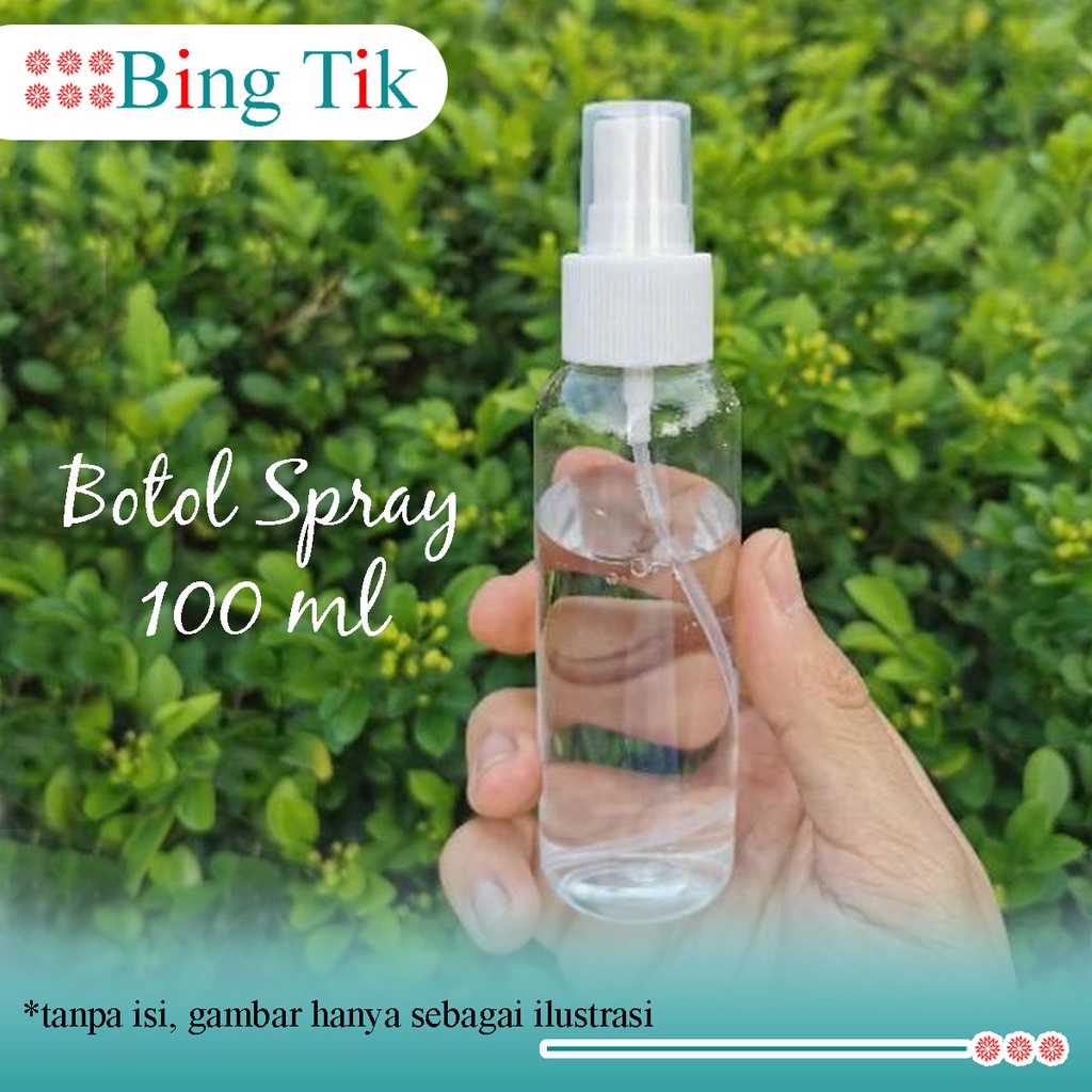 Jual Botol Spray Kosong 100 ml Hand Sanitizer / Parfum / Skincare ...