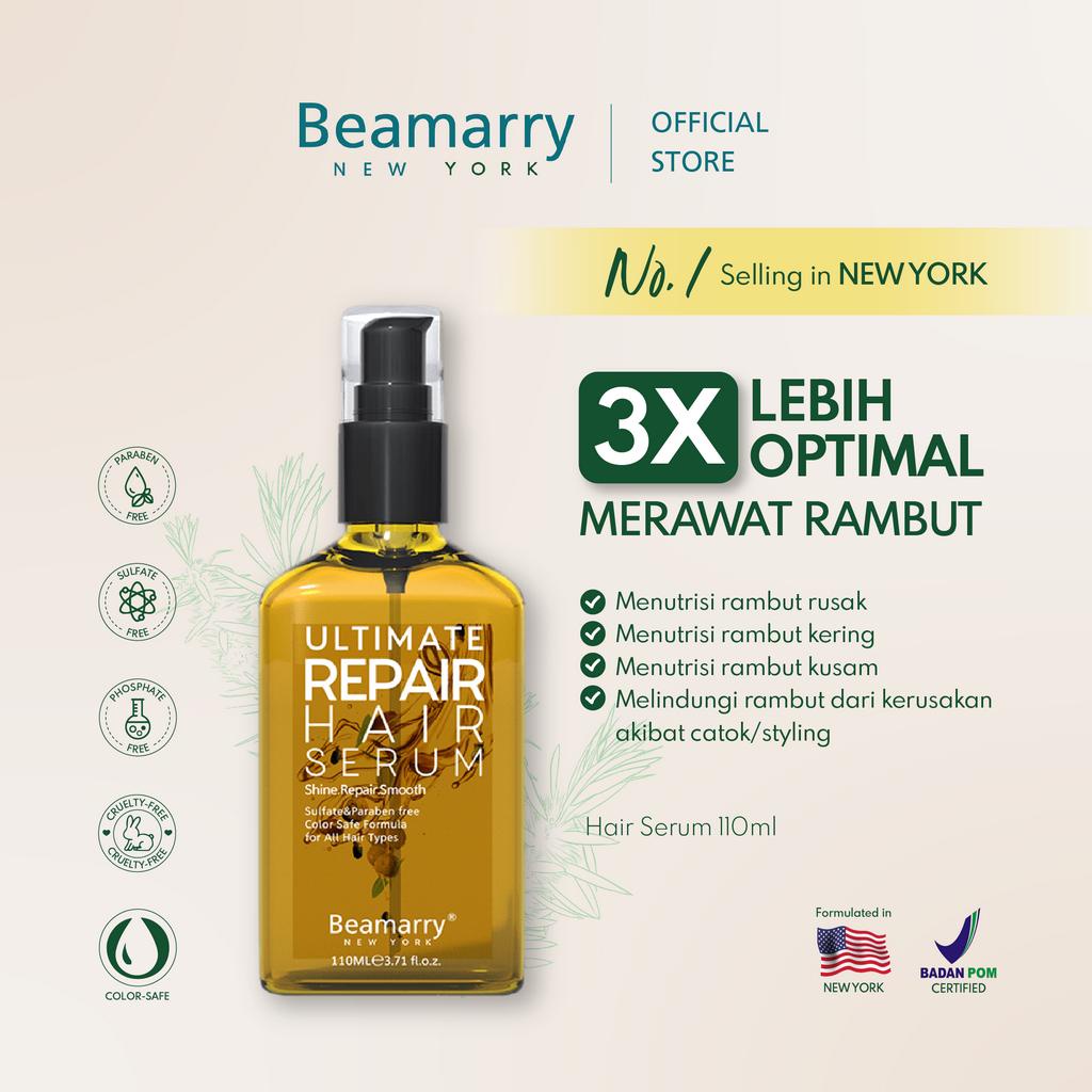 Jual Beamarry Hair Care | Hair Serum 110 ml | Shopee Indonesia