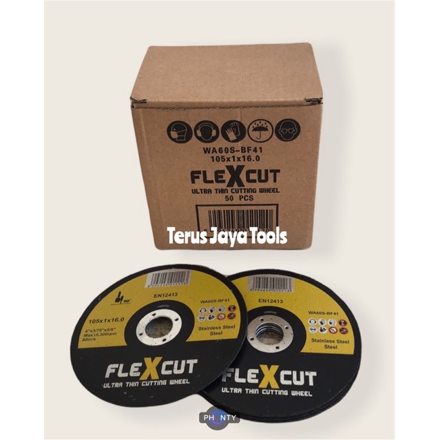 Jual Flexcut Batu Gerinda Potong Besi 4 x 1 mm - Cutting Wheel 4 inch Gerinda Potong | Shopee ...