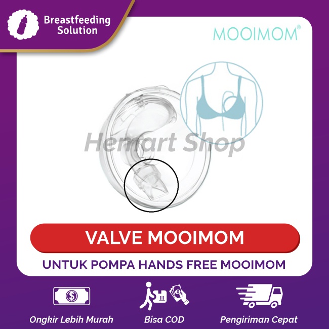 Jual VALVE MOOIMOM KATUP DUCKBILL SPARE PART POMPA ASI MOOIMOM HANDS ...