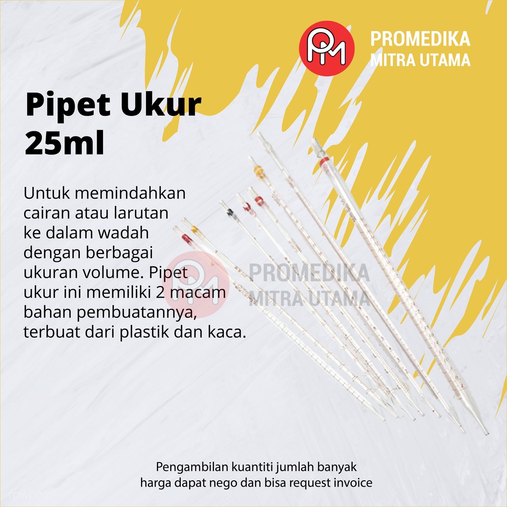 Jual Pipet Ukur kaca 10ML Untuk memindahkan cairan alat lab | Shopee ...