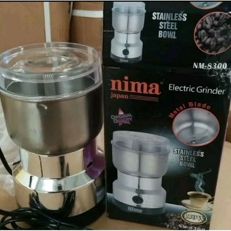 Jual blender kopi/blender obat electric grinder NIMA | Shopee Indonesia