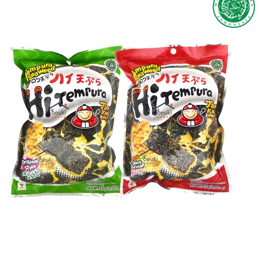 Jual idOo5O9--VARIAN Tao Kae Noi Hi Tempura Seaweed Snack Nori Rumput ...