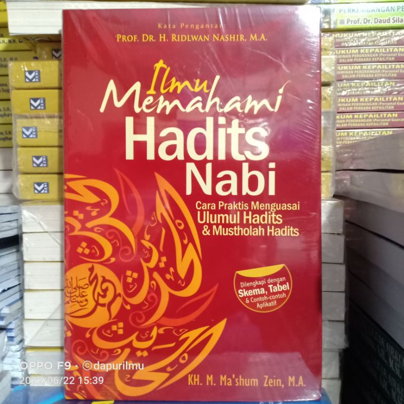 Jual Buku Original Ilmu Memahami Hadits Nabi Cara Praktis Menguasai