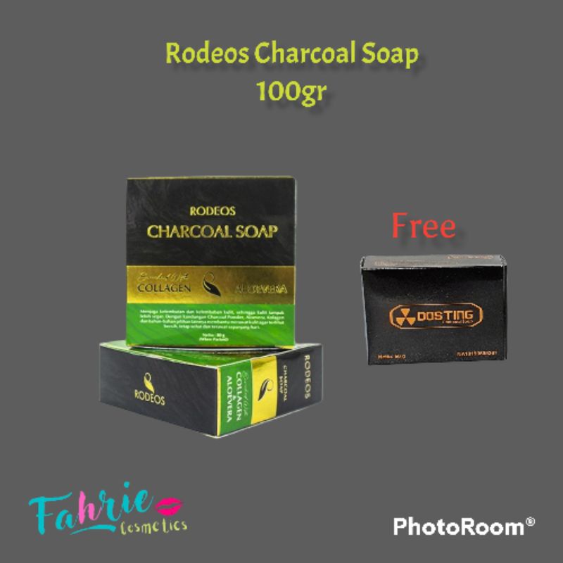 Jual Rodeos Charcoal Soap 100g | Shopee Indonesia