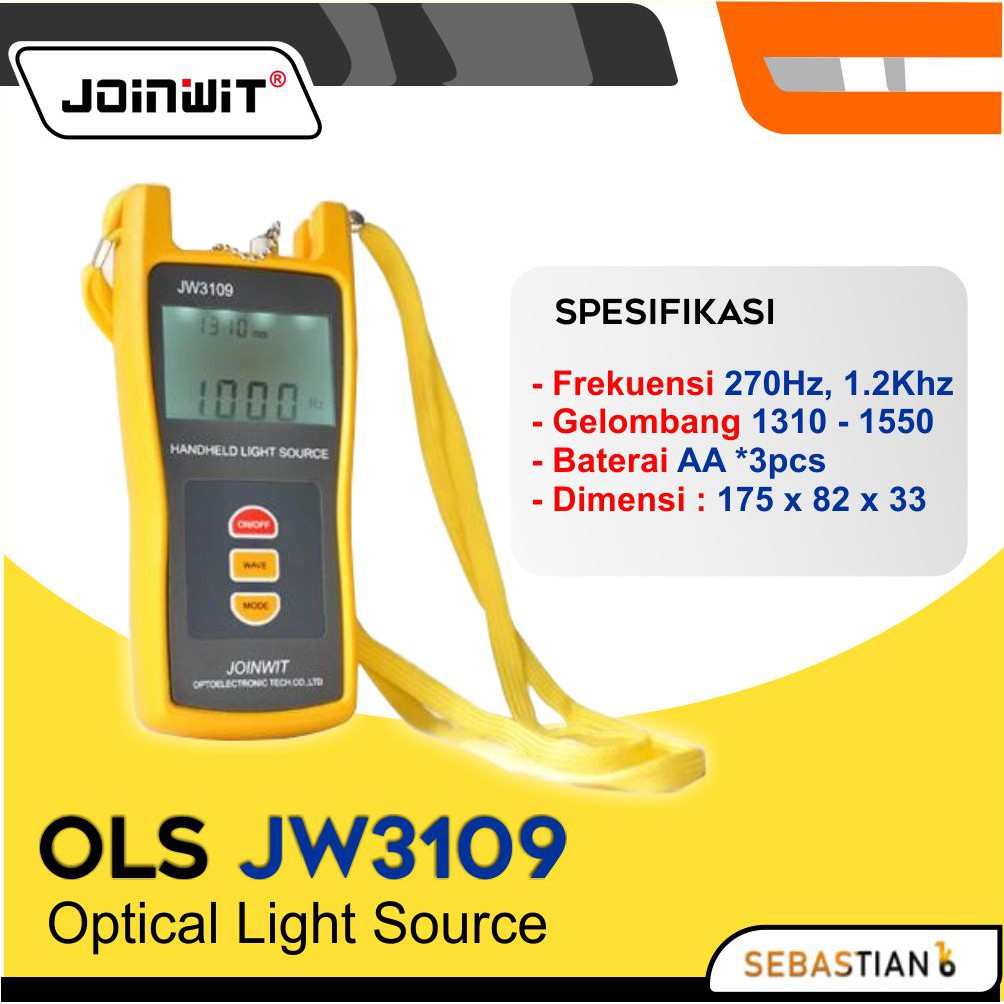 Jual OLS Joinwit JW3109 Optical Light Source Joinwit JW3109 | Shopee ...