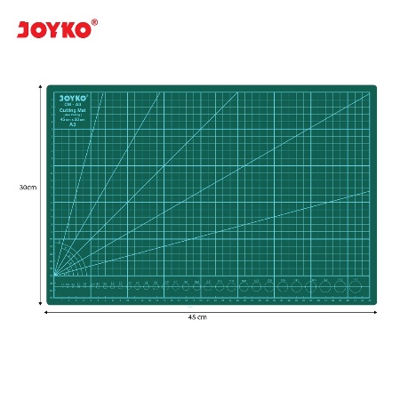 Jual Cutting Mat A3 Joyko HIJAU / Alas Potong A3 Joyko ++ | Shopee Indonesia