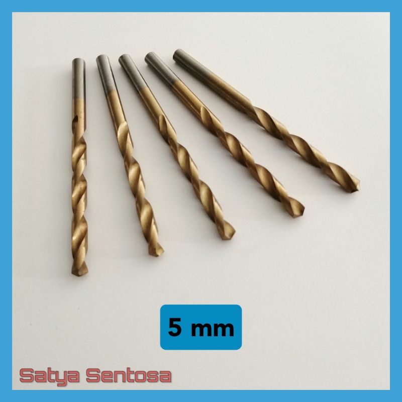 Jual Mata Bor Besi Kayu Kuning 5 mm | Shopee Indonesia