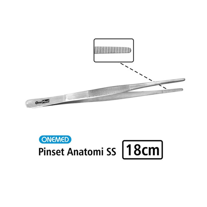 Jual Pinset Chirurgis Stainless Steel / Pinset Anatomi / Pinset Bayonet ...