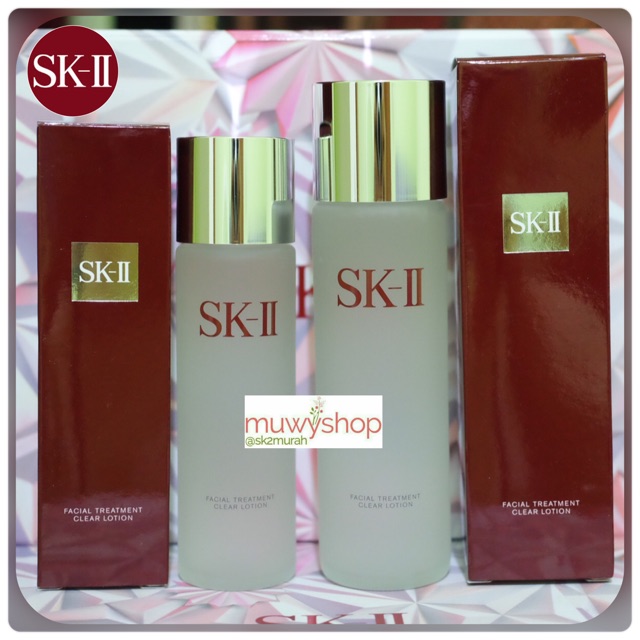 Jual SK-II SKII SK2 FTCL 160ml Facial Treatment Clear Lotion 160ml | Shopee Indonesia