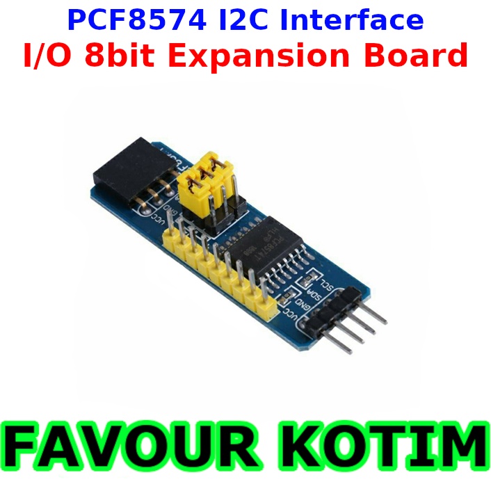 Jual PCF8574 12C INTERFACE 8 BIT IO EXPANSION BOARD KEYPAD FVKOTIM ...