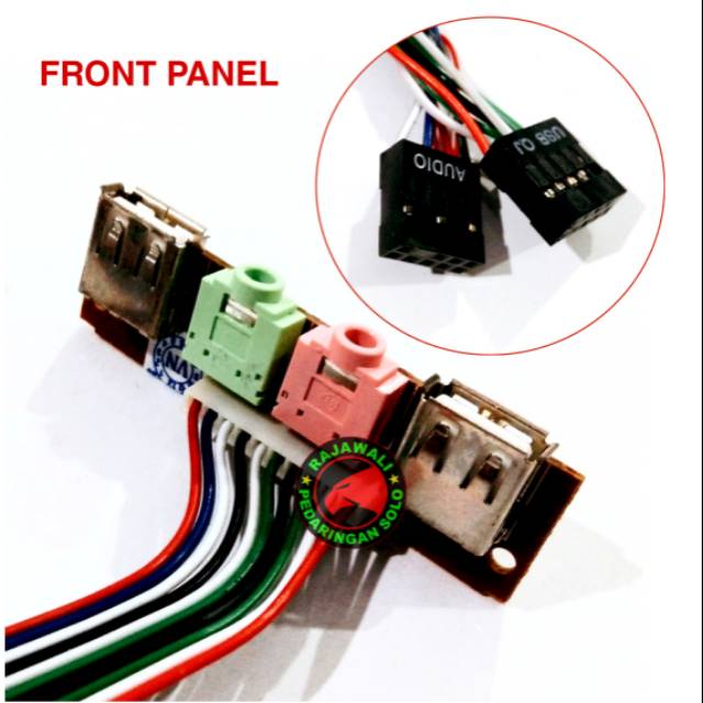 Jual FRONT PANEL USB AUDIO PC - FRONT PANEL COMPUTER | Shopee Indonesia