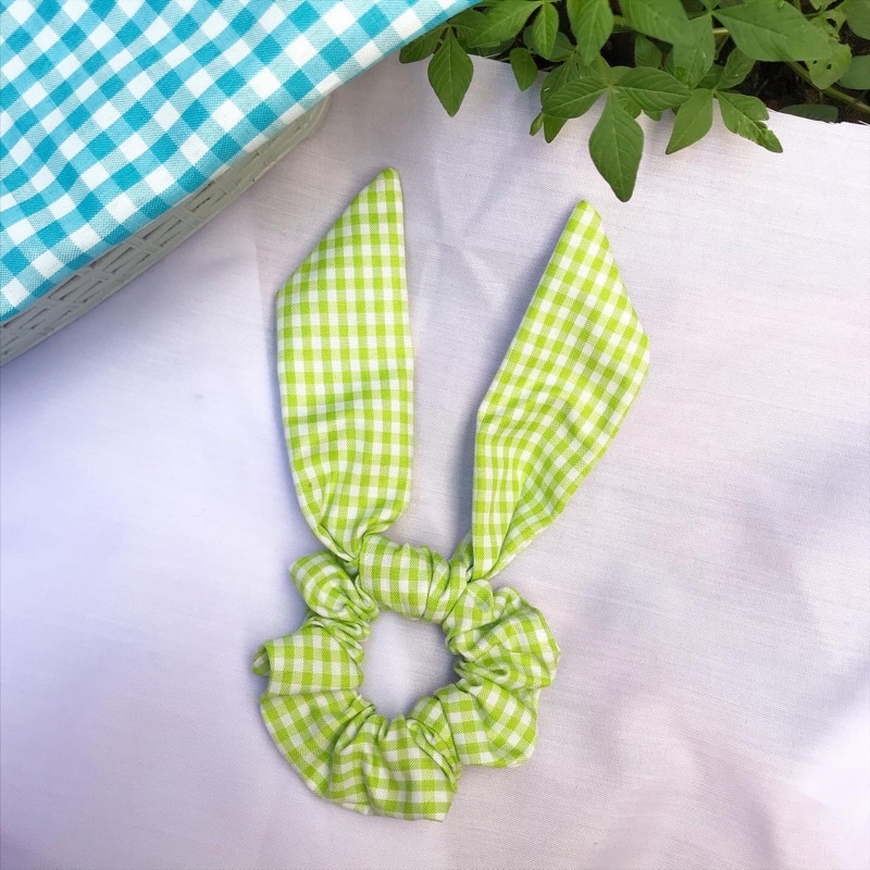 Jual SCRUNCHY BUNNY/ BUNNY CRUNCH/ SCRUNCHIE KOREA (LEAF) | Shopee ...