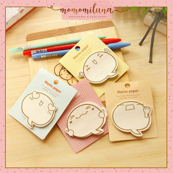 Jual Sticky Notes Emoji Kertas Memo Emoticon lucu cute MK107 | Shopee ...