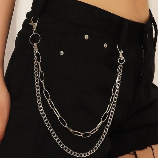 Jual rantai celana rantai pinggang punk style waist chain jra012 3F1 ...