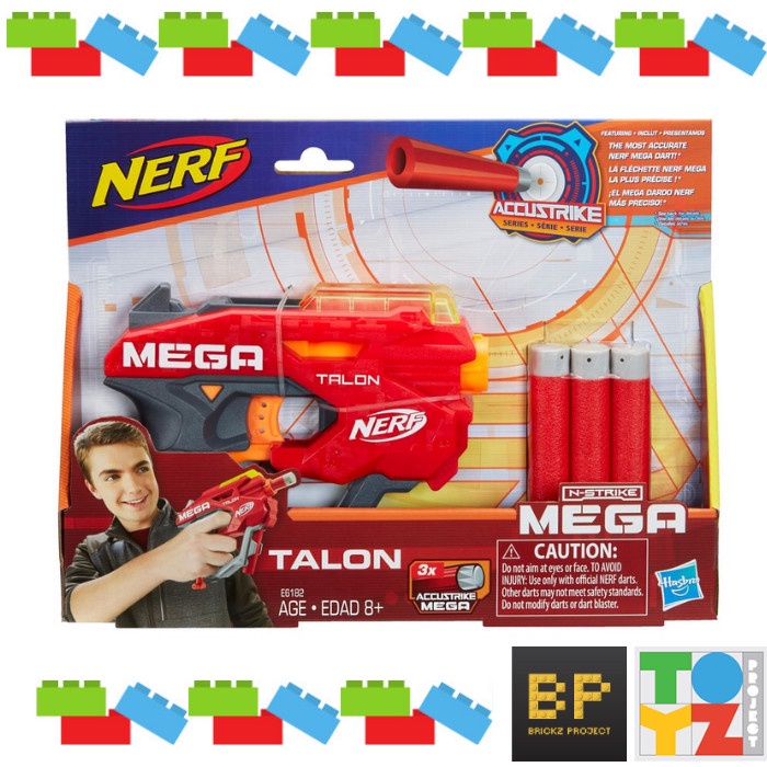 Jual NERF N-Strike Mega Talon Blaster | Shopee Indonesia