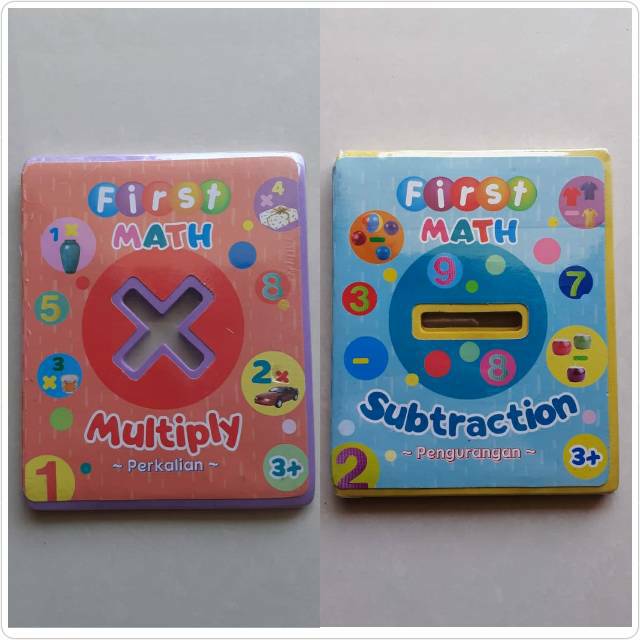 Jual SOFTBOOK First Math: Multiply (Perkalian) / Substraction ...