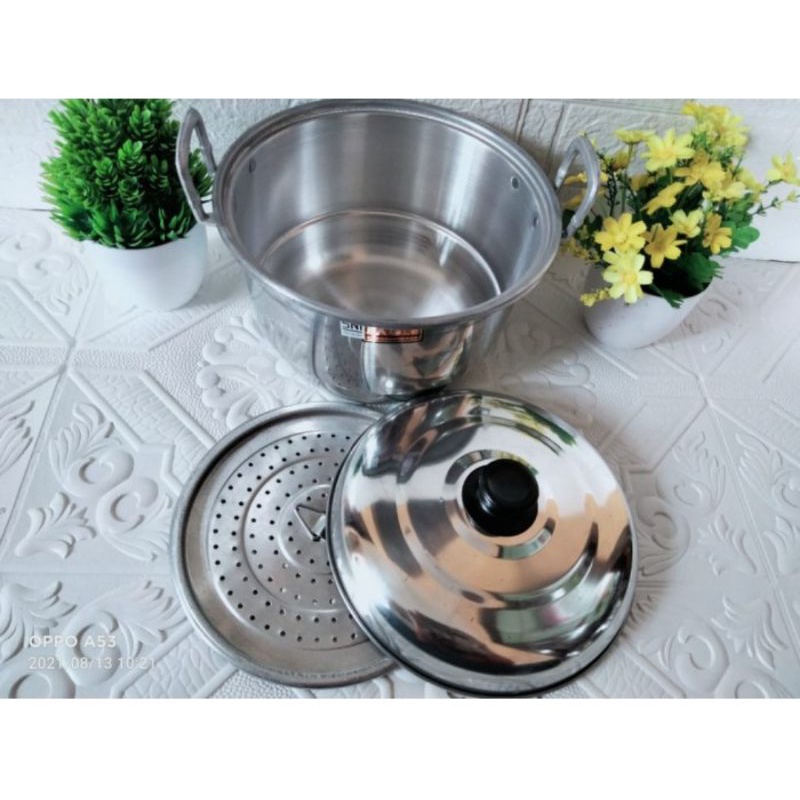 Jual Langseng/Kukusan/Dandang Global Eagle 26 , 24 , 22, 20 CM | Shopee ...