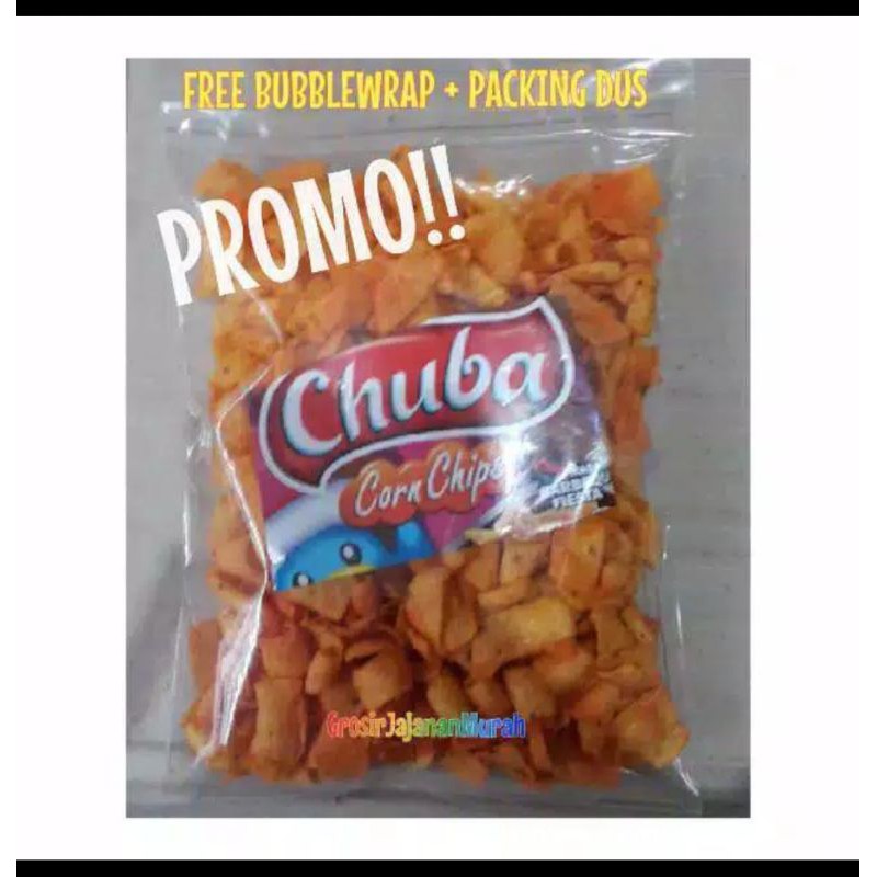 Jual Enak bangett snack Chuba keripik jagung rasa BBQ cemilan kekinian ...