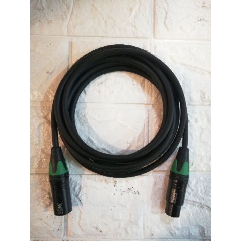 Jual Kabel Mic Xlr Male To Female 3Pin Panjang 1,2,3,4,5,6,7,8,9, Dan ...