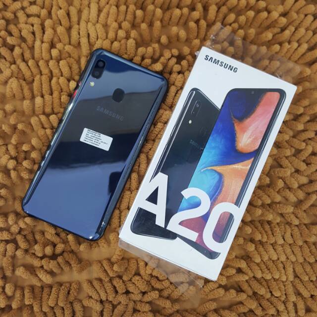 Jual Samsung A20 ram 3gb internal 32gb bekas | Shopee Indonesia