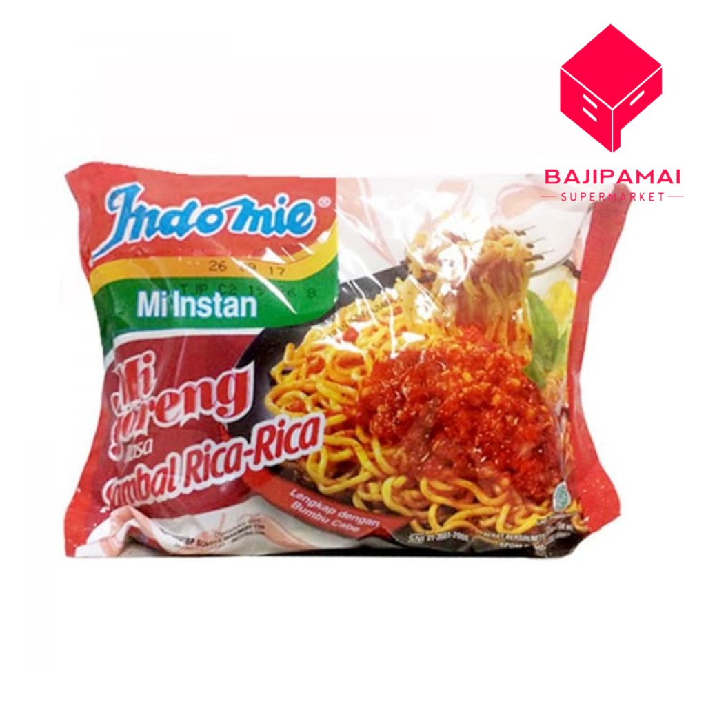 Jual INDOMIE MIE GORENG SAMBAL RICA- RICA 85 GR | Shopee Indonesia