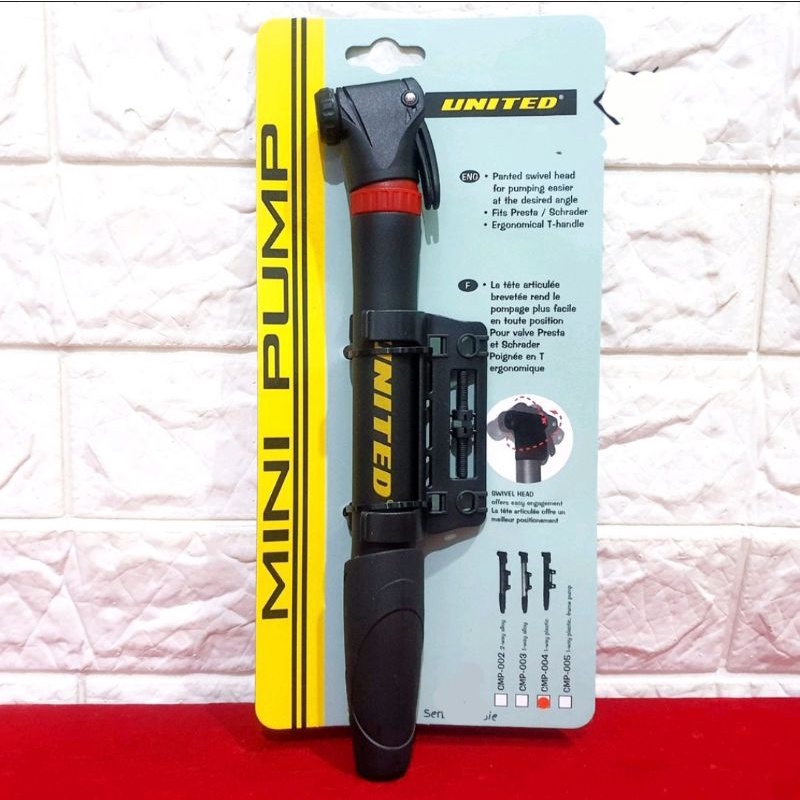 Jual Mini pump pompa sepeda pompa kecil pompa united pompa tangan ...