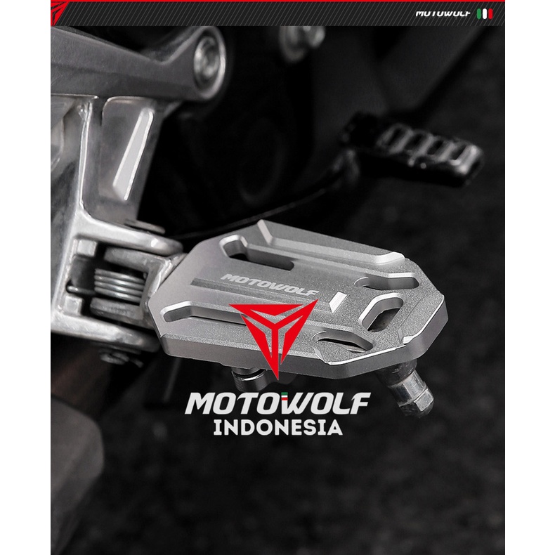 Jual Footstep Alumunium Honda CB150X CB500X City Tour Motowolf 3527 ...