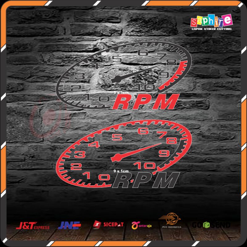 Jual Sticker stiker RPM Cutting | Shopee Indonesia