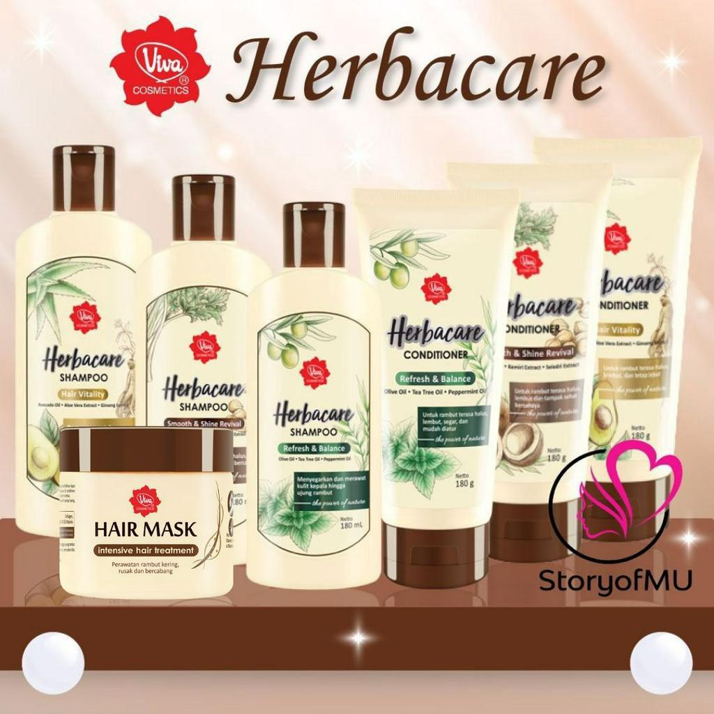 Jual VIVA Hair Herbacare Shampoo | Conditioner | Hair Mask | Shampo ...