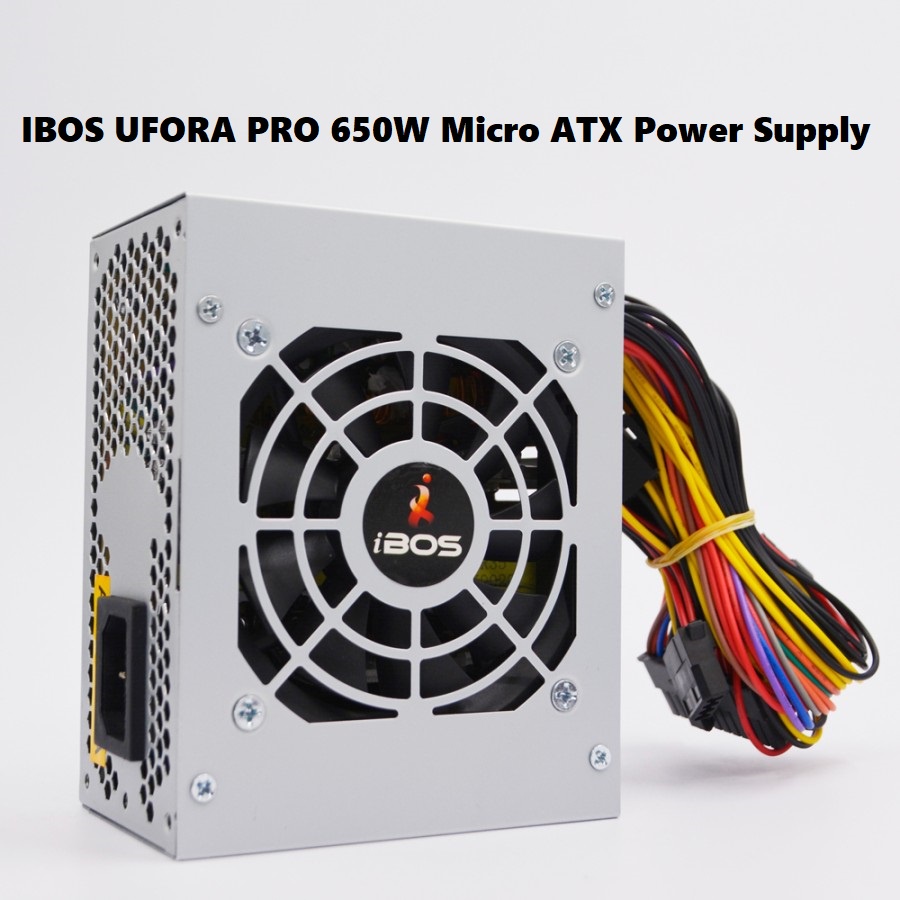 Jual iBOS UFORA PRO 650W Micro ATX Power Supply PSU | Shopee Indonesia