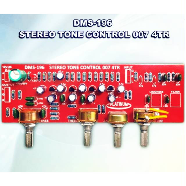 Jual KIT TONE CONTROL STEREO 007 4TR DMS-196 | Shopee Indonesia