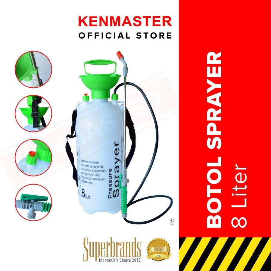 Jual Semprotan 8liter Sprayer 8liter 8L Alat Semprot Desinfektan Hama ...