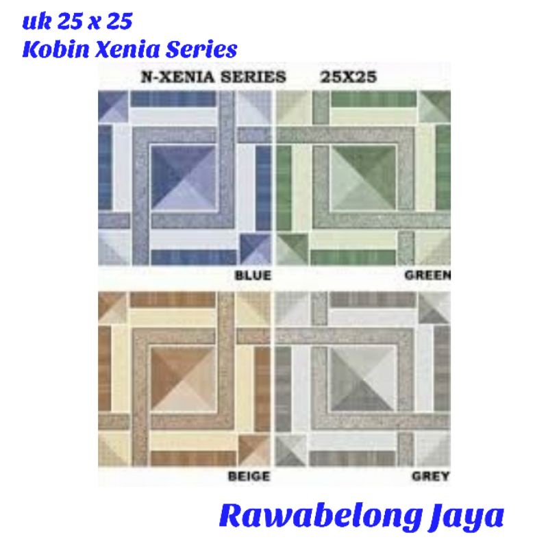 Jual KERAMIK 25x25 KOBIN XENIA SERIES | Shopee Indonesia