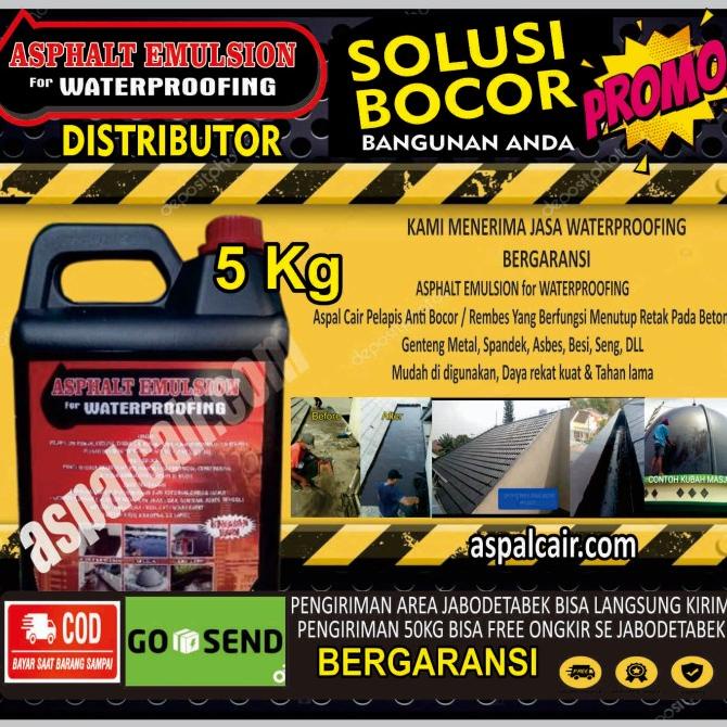 Jual JUAL aspalt emulsion/aspal cair/waterproofing/lem atap dak aspal ...