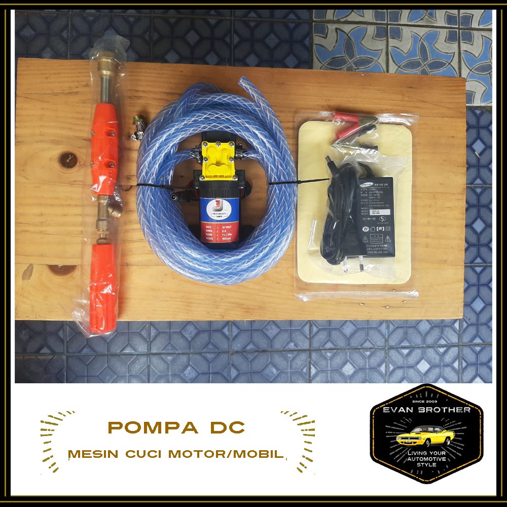 Jual Pompa DC set mesin cuci AC motor mobil steam power sprayer ...