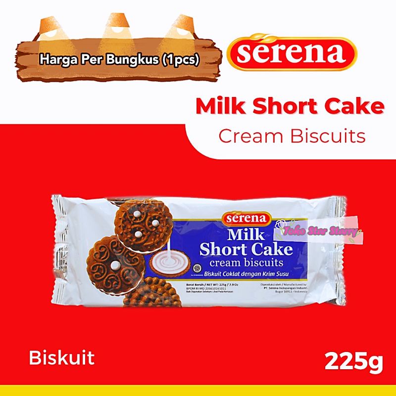 Jual Serena Chocolate Shortcake 225 gram Snack Viral Halal MUI ...