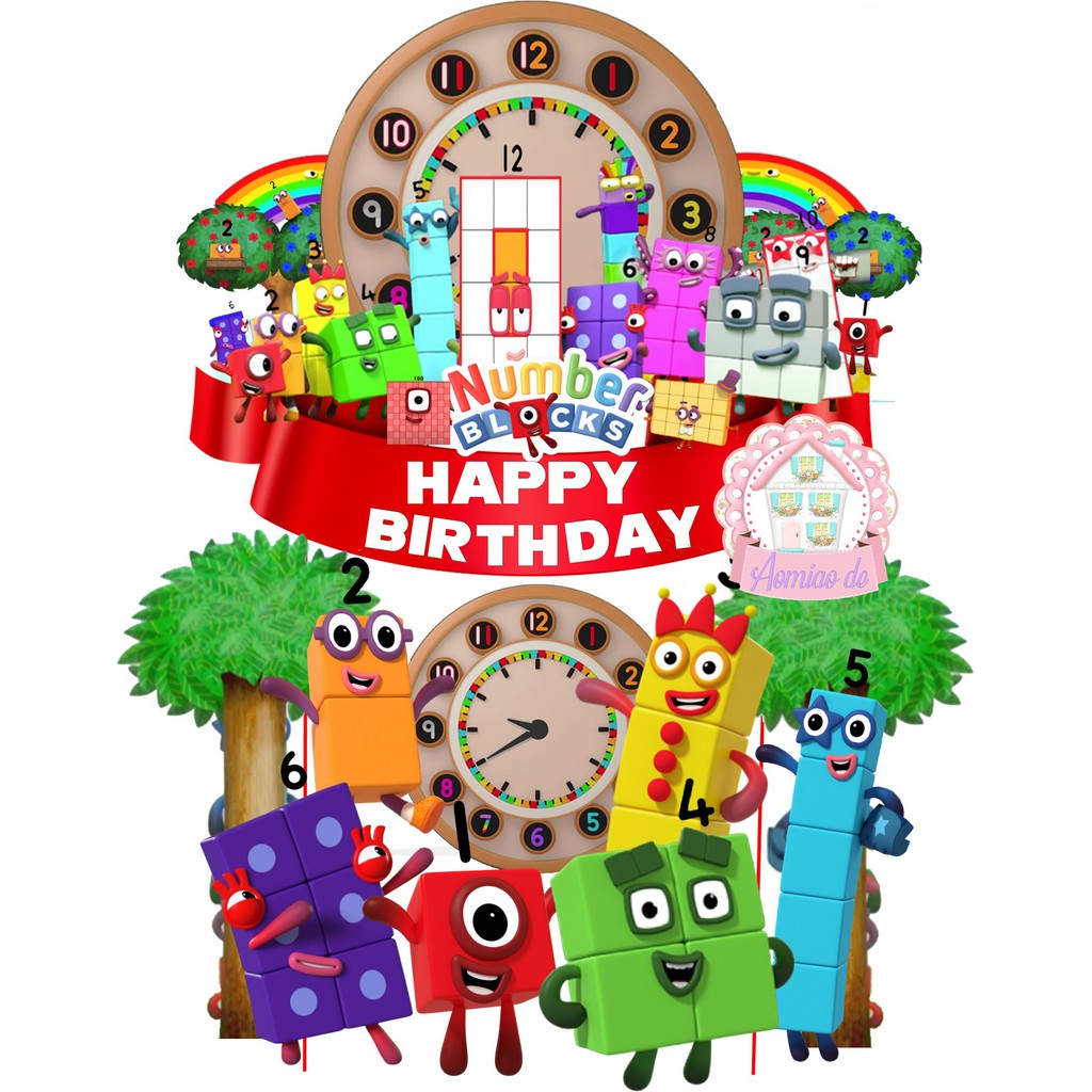 Jual NUMBER BLOCKS CAKE TOPPER | Shopee Indonesia