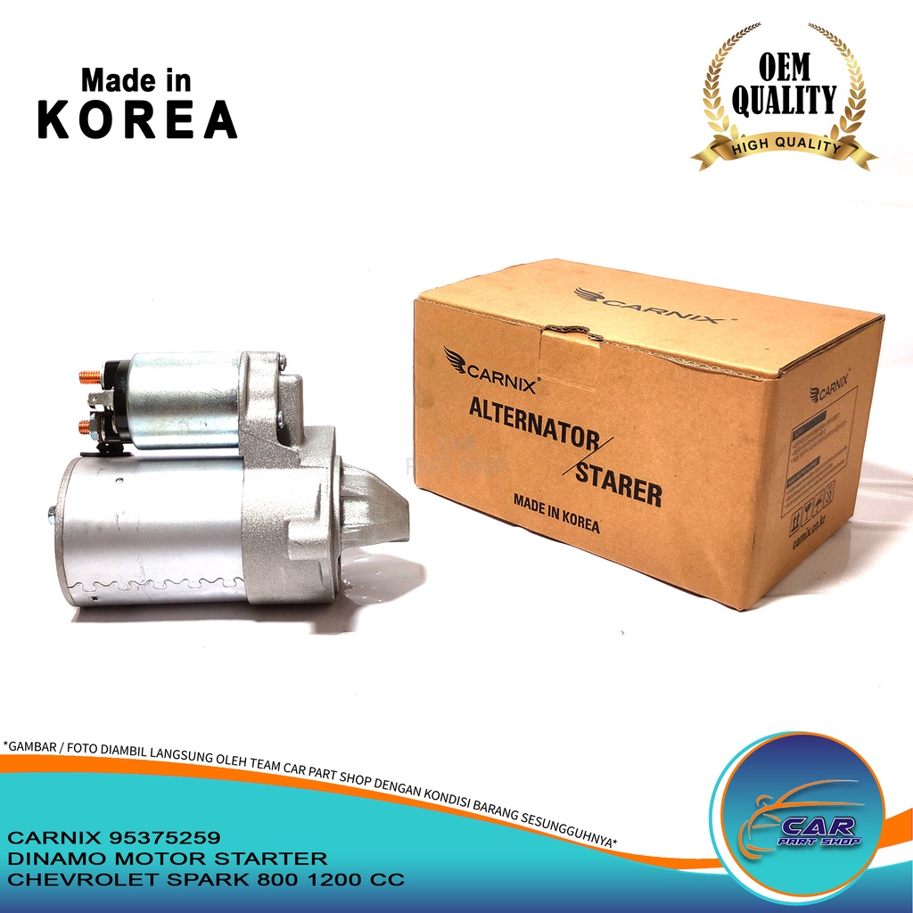 Jual DINAMO MOTOR STARTER CHEVROLET SPARK 800 1200 CC | Shopee Indonesia